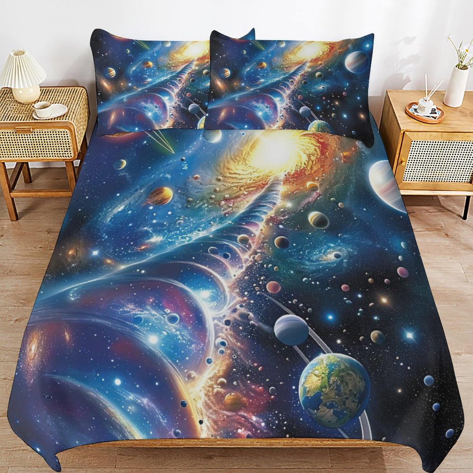 Solar System Bed Sets The Big One Kids™ Diego Solar System Glow In