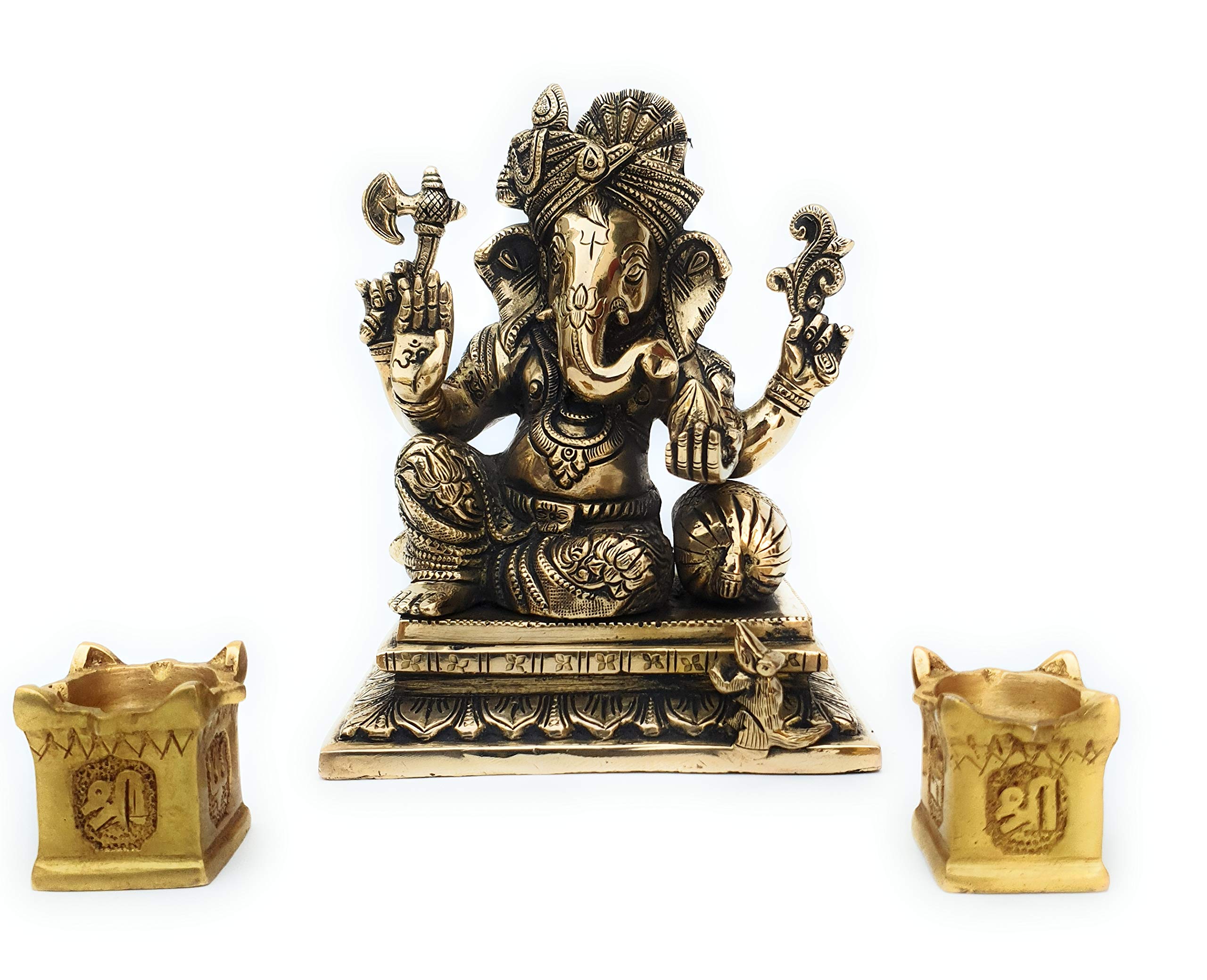 Buy Mohan Jodero Lord Ganesha Idol & Murti Hindu God Online at Lowest ...