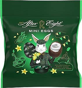NESTLÉ AFTER EIGHT Mini Eggs Small Individually Wrapped Dark Chocolate ...
