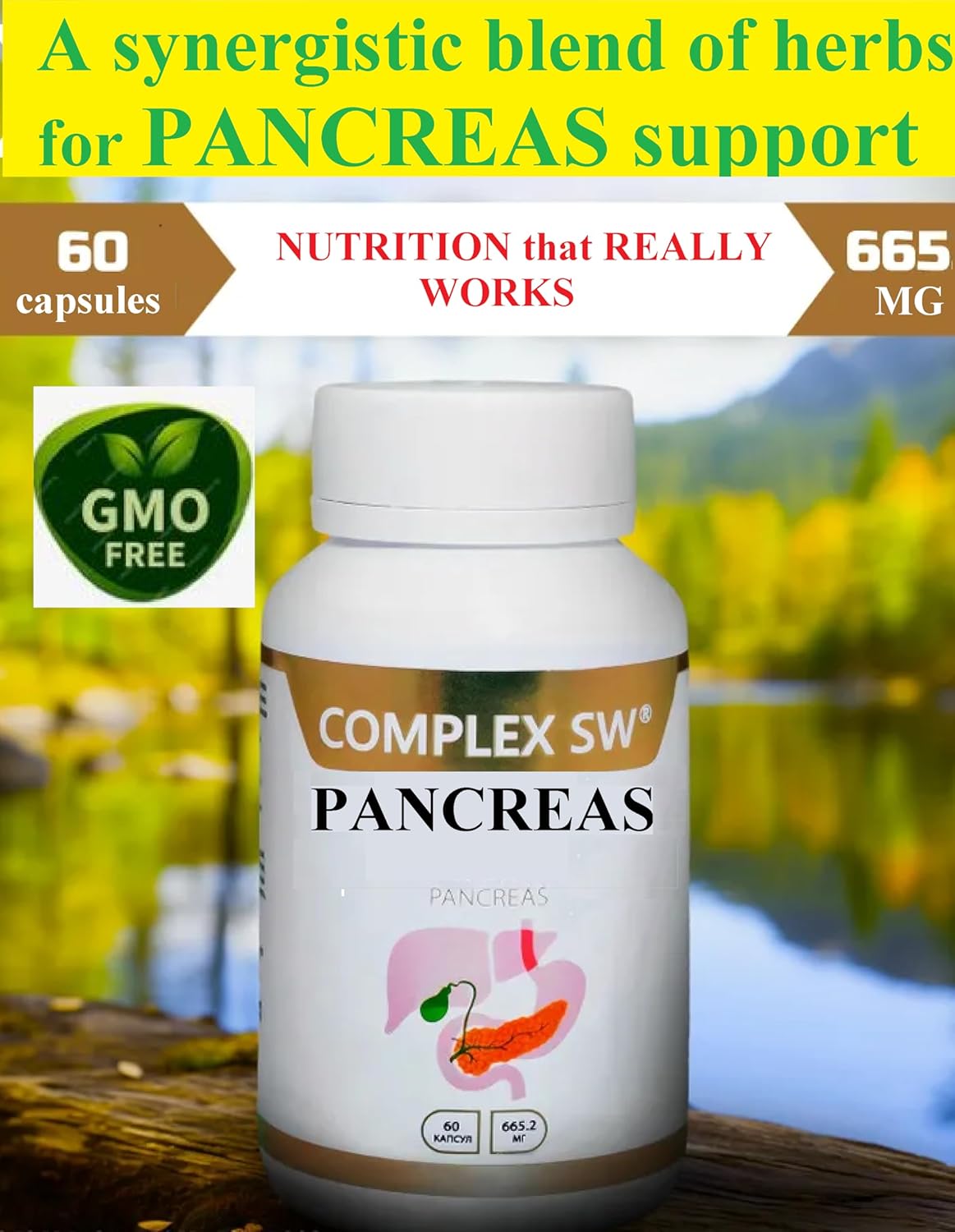 Amazon.com: Pancreas Cleanse Detox & Repair Supplement with All Natural ...