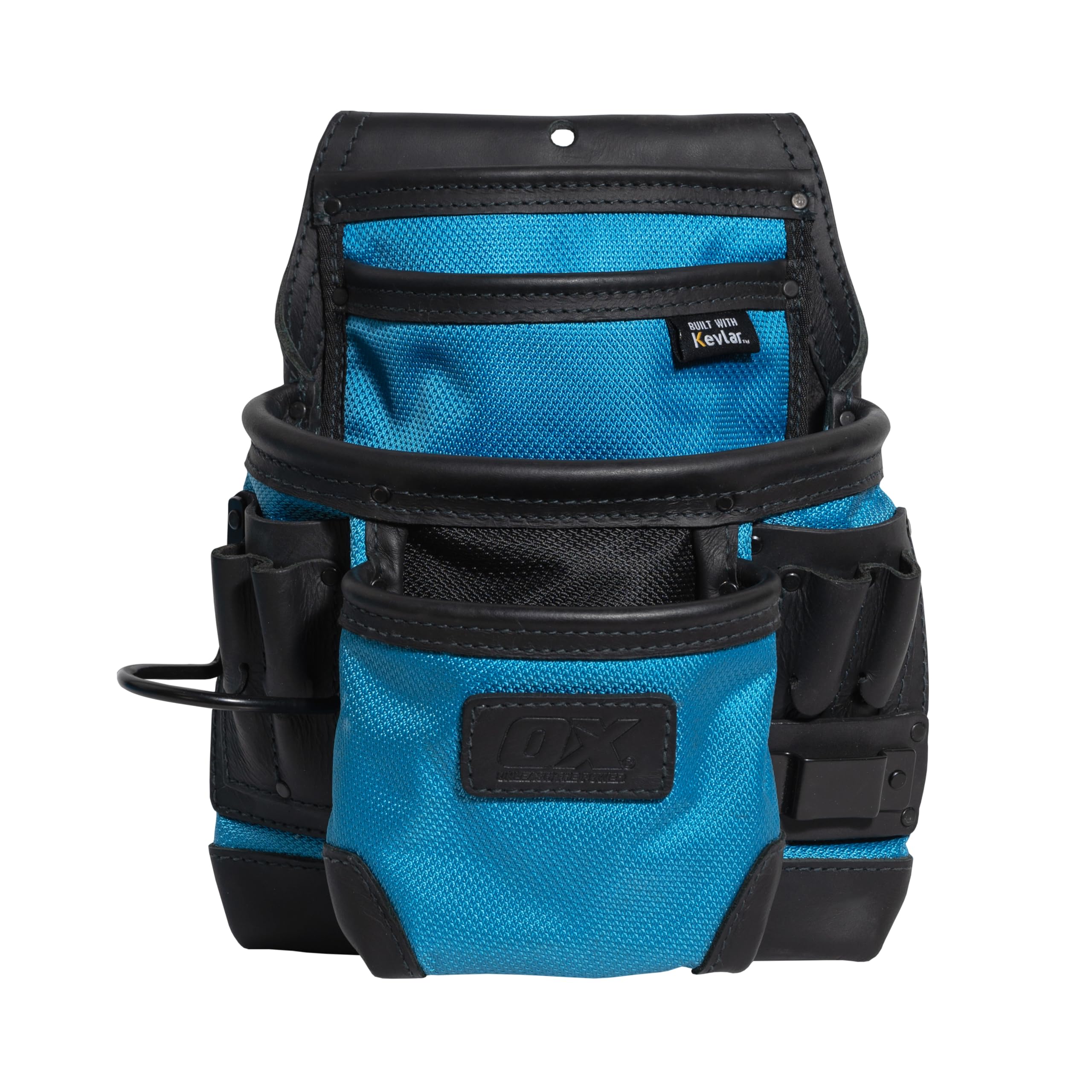 Amazon.com: OX Tools Ultimate 10 Pocket Leather & Nylon Fastener Pouch ...