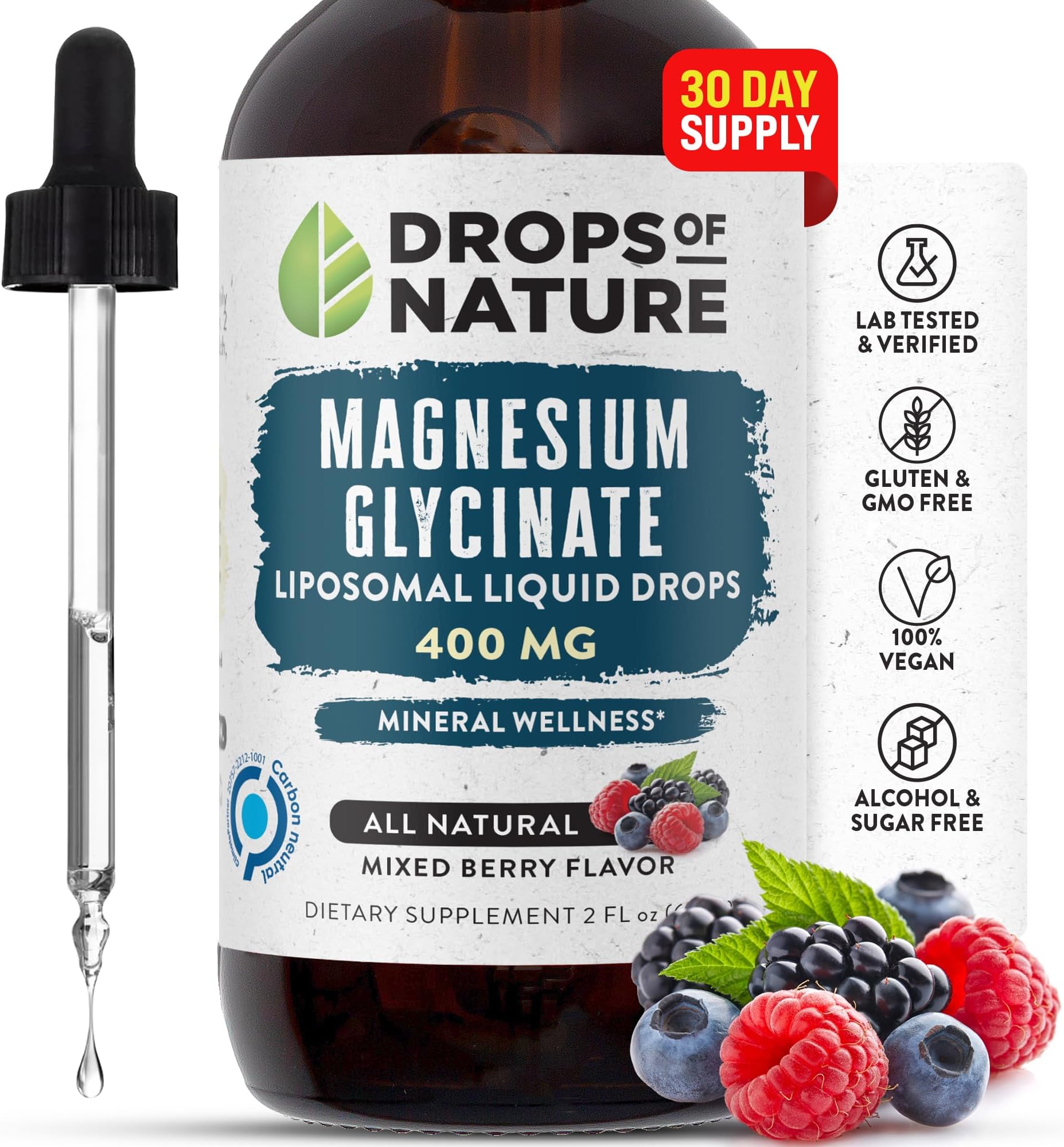 Amazon.com: Trace Minerals | Liquid Ionic Magnesium 400 mg | Helps ...