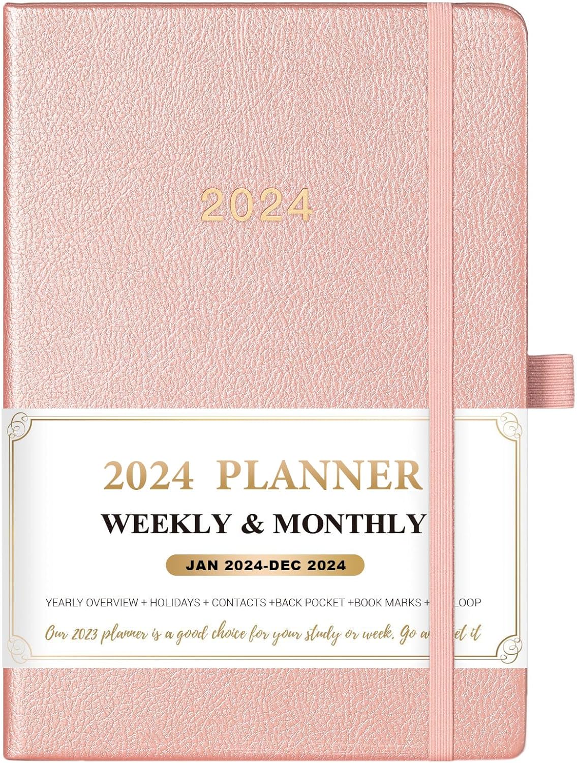 Amazon.com : Planner 2024 - 2024 Planner, Jan.2024 - Dec.2024, 8.25" x 5.75", 2024 Planner ...