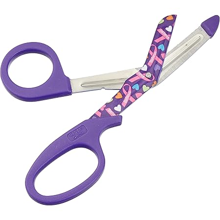 Amazon.com: Prestige 5.5 inch Nurses Utility Scissors with Purple ...