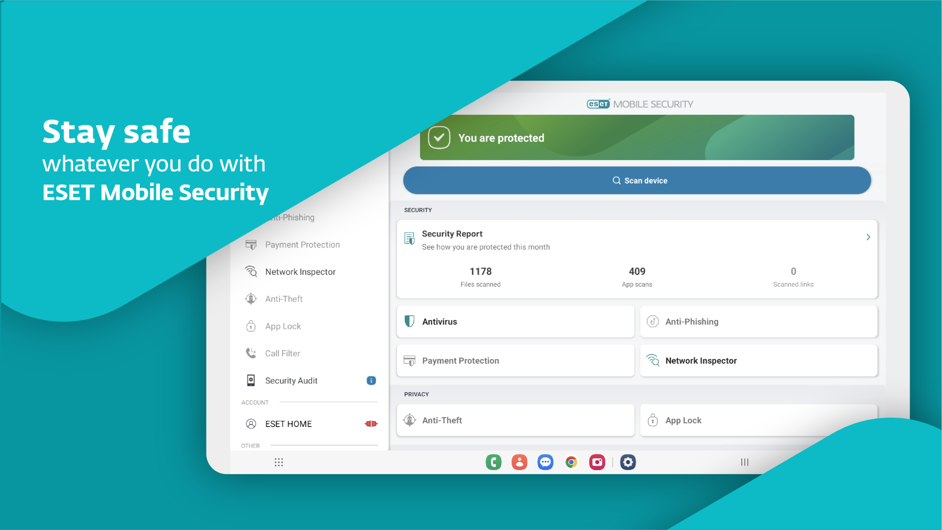 ESET Mobile Security & Antivirus - App on Amazon Appstore