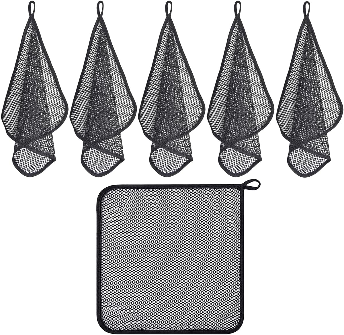 Amazon.com: Norwex Netted Dish Cloth - Set of TWO - in Graphite : Home ...