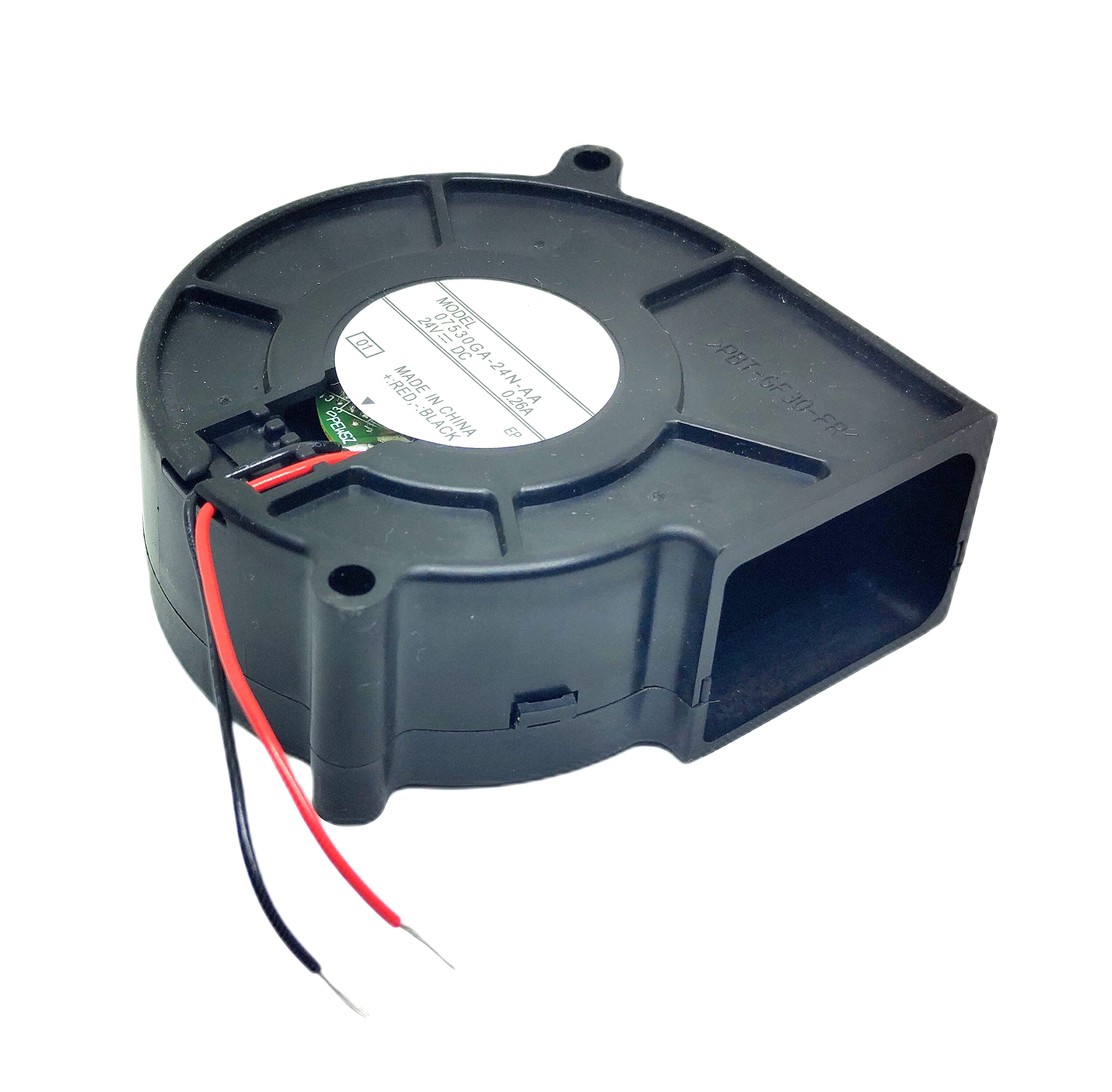 Buy INVENTO 1Pcs 24V DC 75x75x30mm 7530 DC Fan Centrifugal Turbine ...