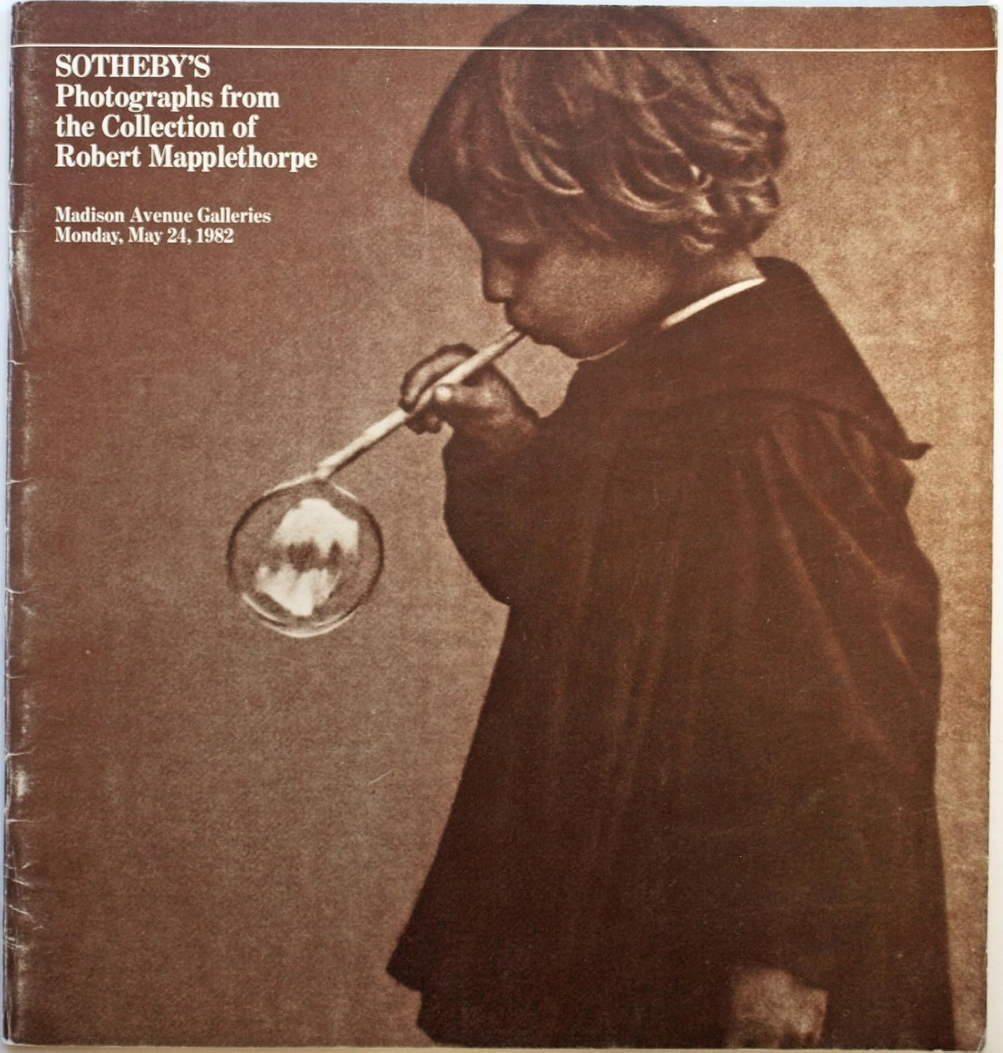 Photographs from the Collection of Robert Mapplethorpe, Sotheby's May ...