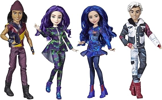 Amazon.com: Disney Descendants 3 Isle of The Lost Collection 4 Pack ...