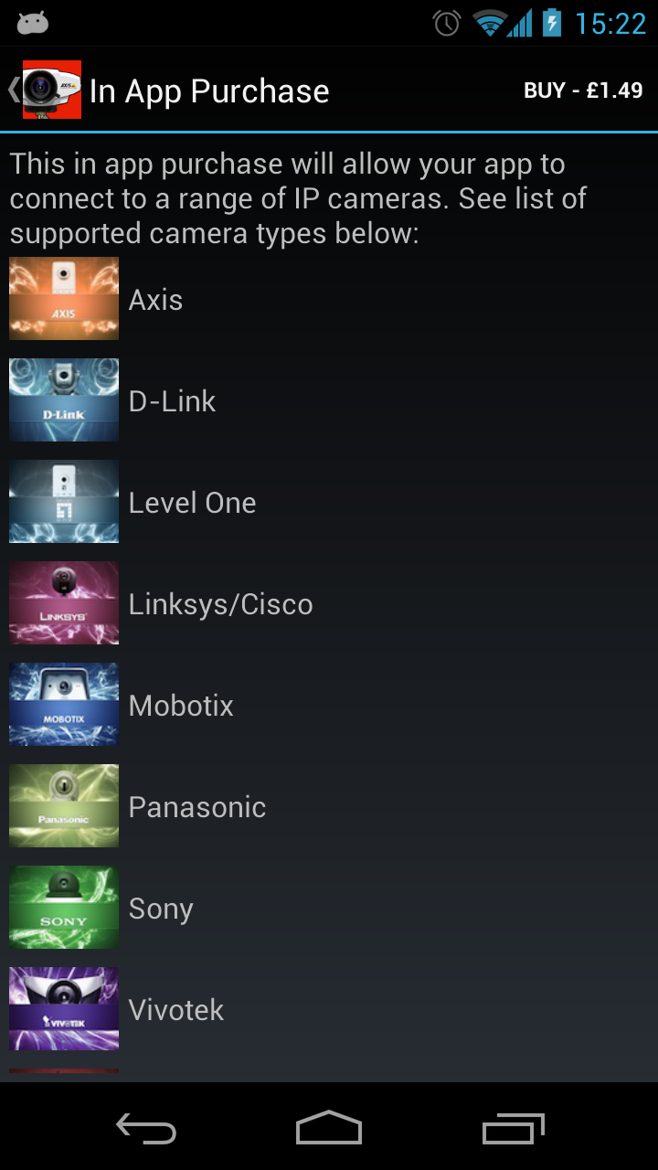 Viewer for Axis Cams - App on Amazon Appstore