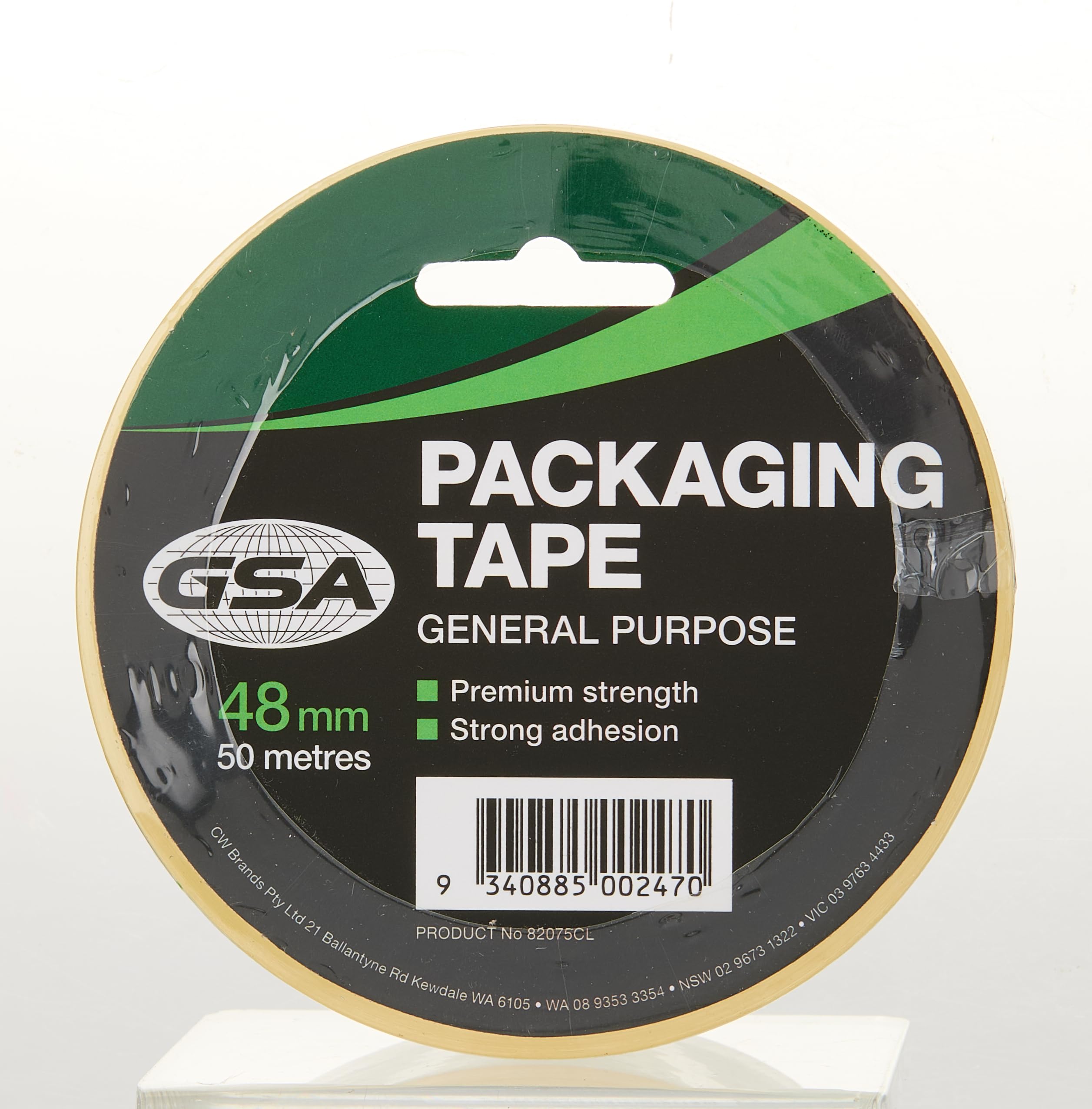GSA General Purpose Packaging Tape, 48 mm x 50 Meter, Clear : Amazon ...