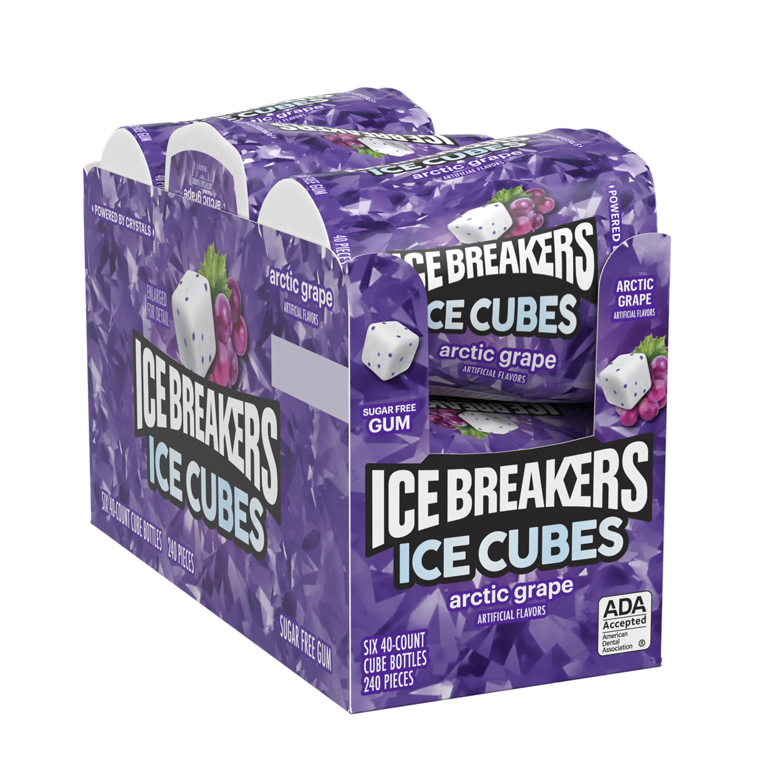 Buy Ice BreakersIce Cubes Arctic Grape Sugar Free Chewing Gum Bottles ...