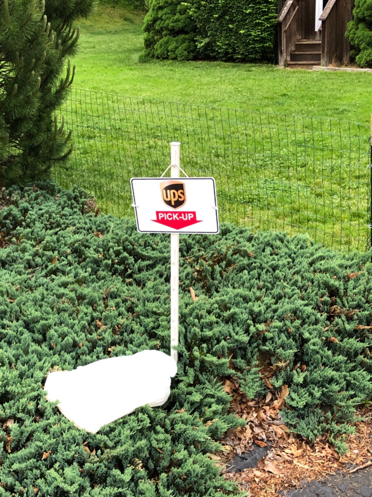 Amazon.com : Shipping Pick Up Location Sign 8"x12" Aluminum Sign ...