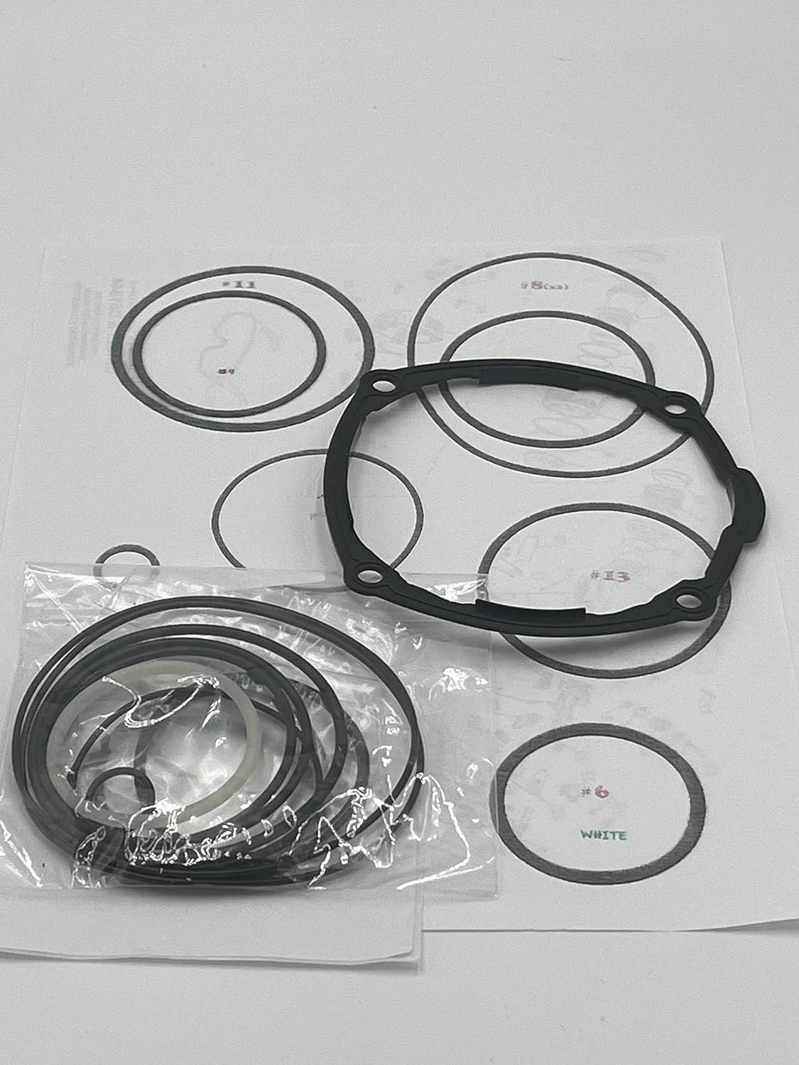 O-Ring Kit Compatible for DeWALT D51822 D51844 Type 2, 4, 5 +Gasket 648243-00: Amazon.com: Tools ...