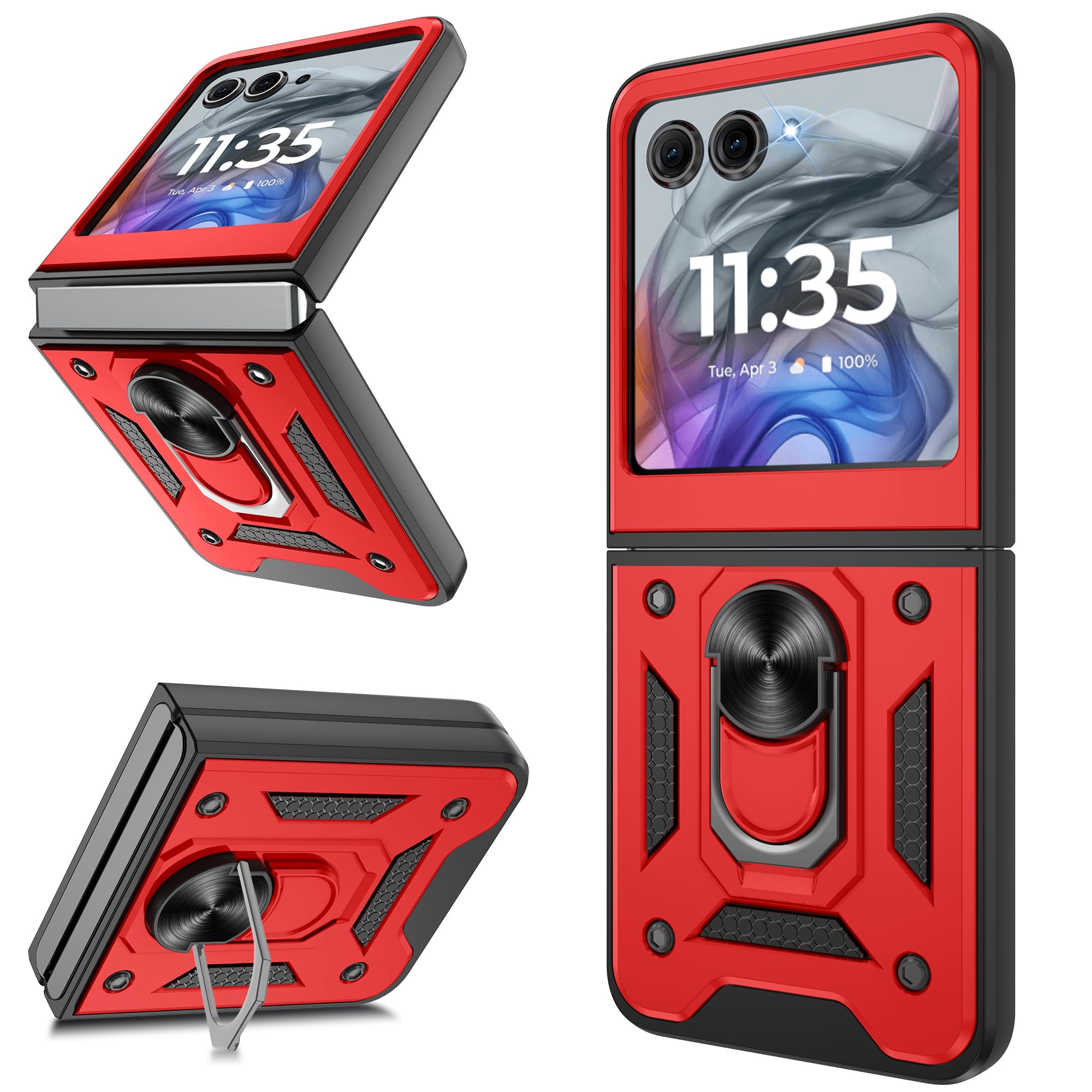Amazon.com: ATUMP for Motorola Razr 2024 Case [Not Fit Razr Plus 2024 ...