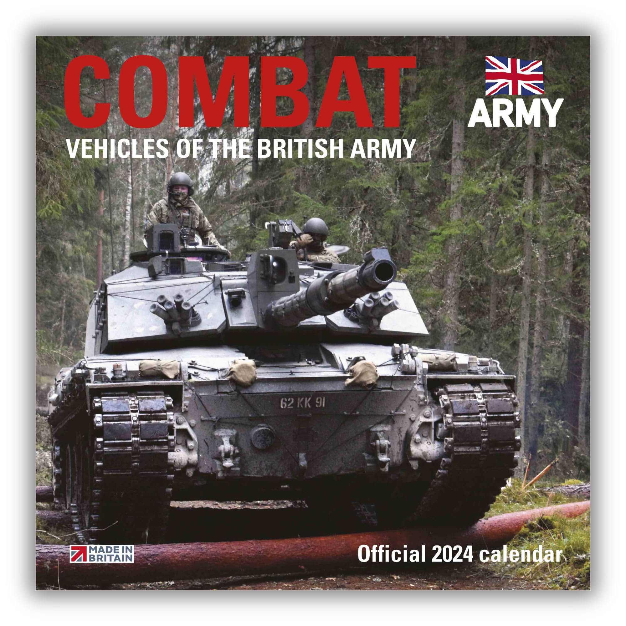 Buy Combat Vehicles & Tanks of The British Army 2024 Official MADE IN ...