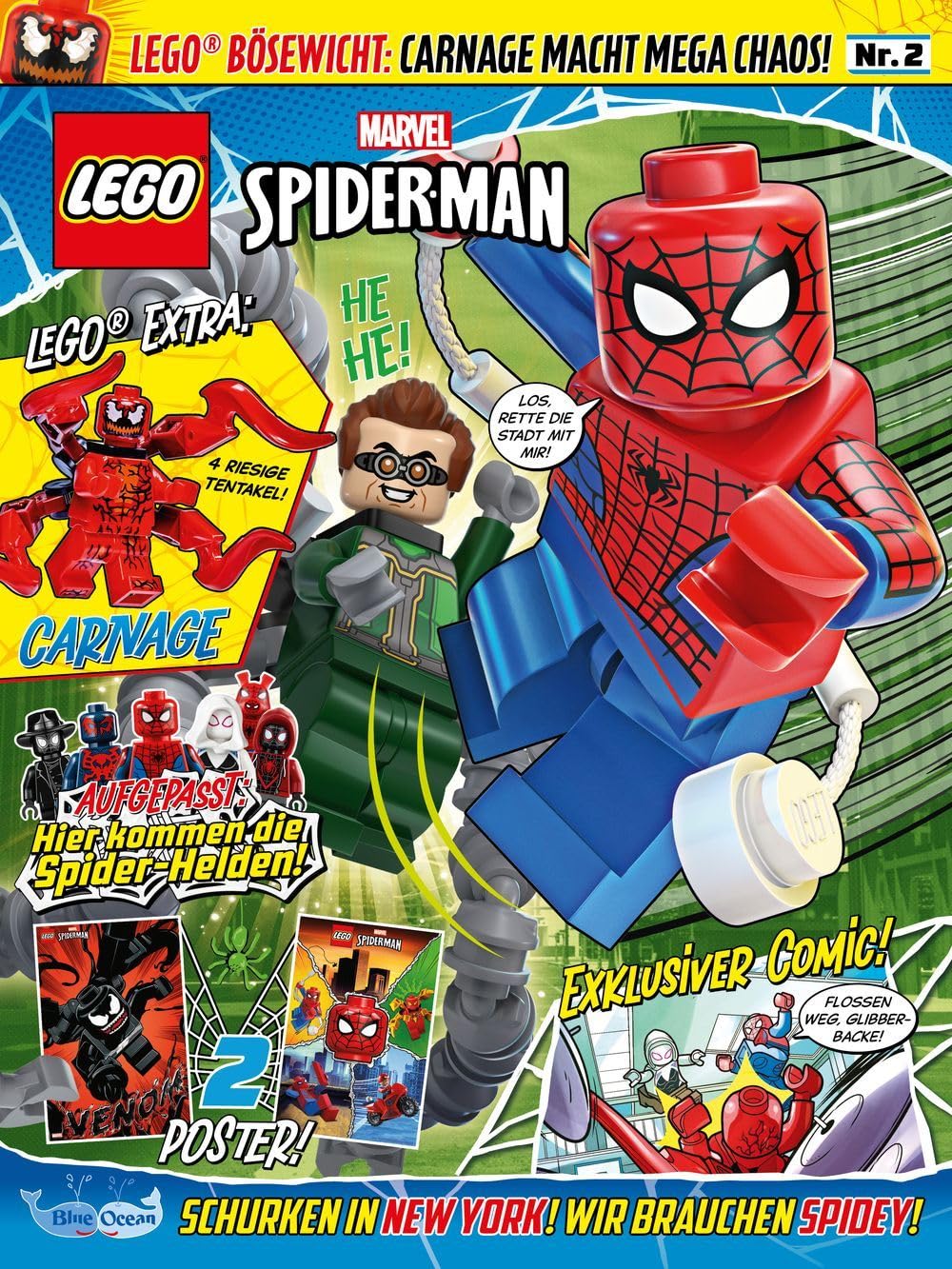 Amazon.com: Lego Spider-Man Magazine Germany 2022 #2 + Gimmick: DIV: Books