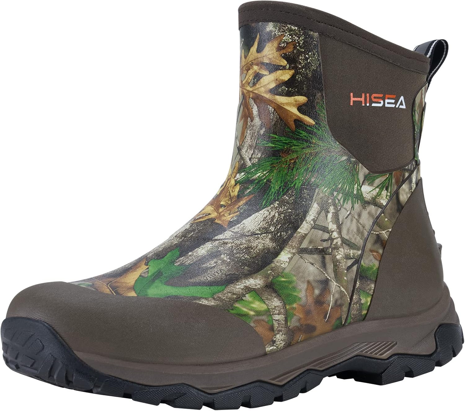 Amazon.com | HISEA Men's Muck Rubber Boots Waterproof Insulated Rain ...