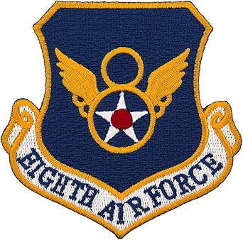 Amazon.com: 8th Air Force Patch Full Color : Clothing, Shoes & Jewelry