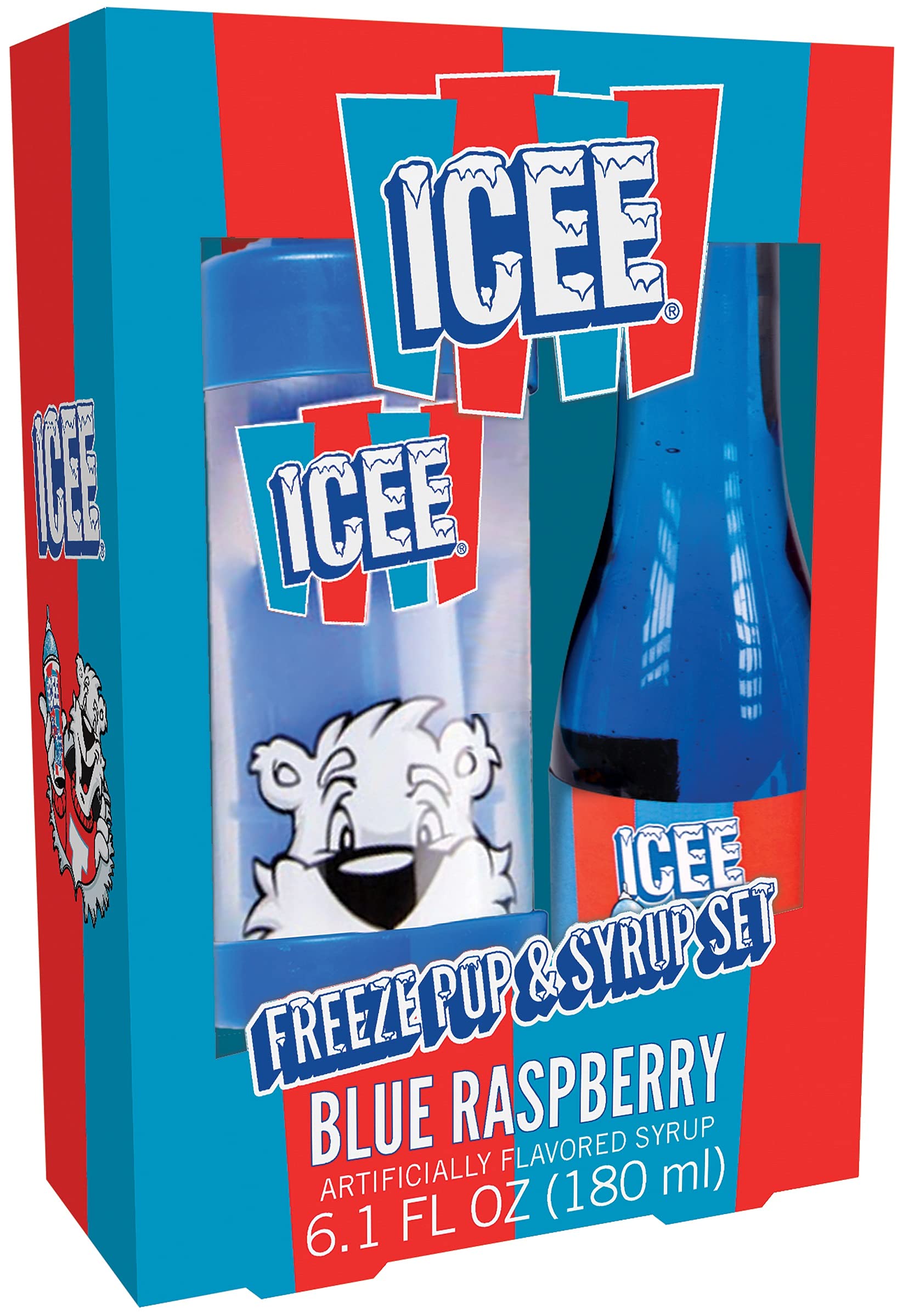 Buy iscream Genuine ICEE Brand ICEE Freeze Push Pop Making Set with ...