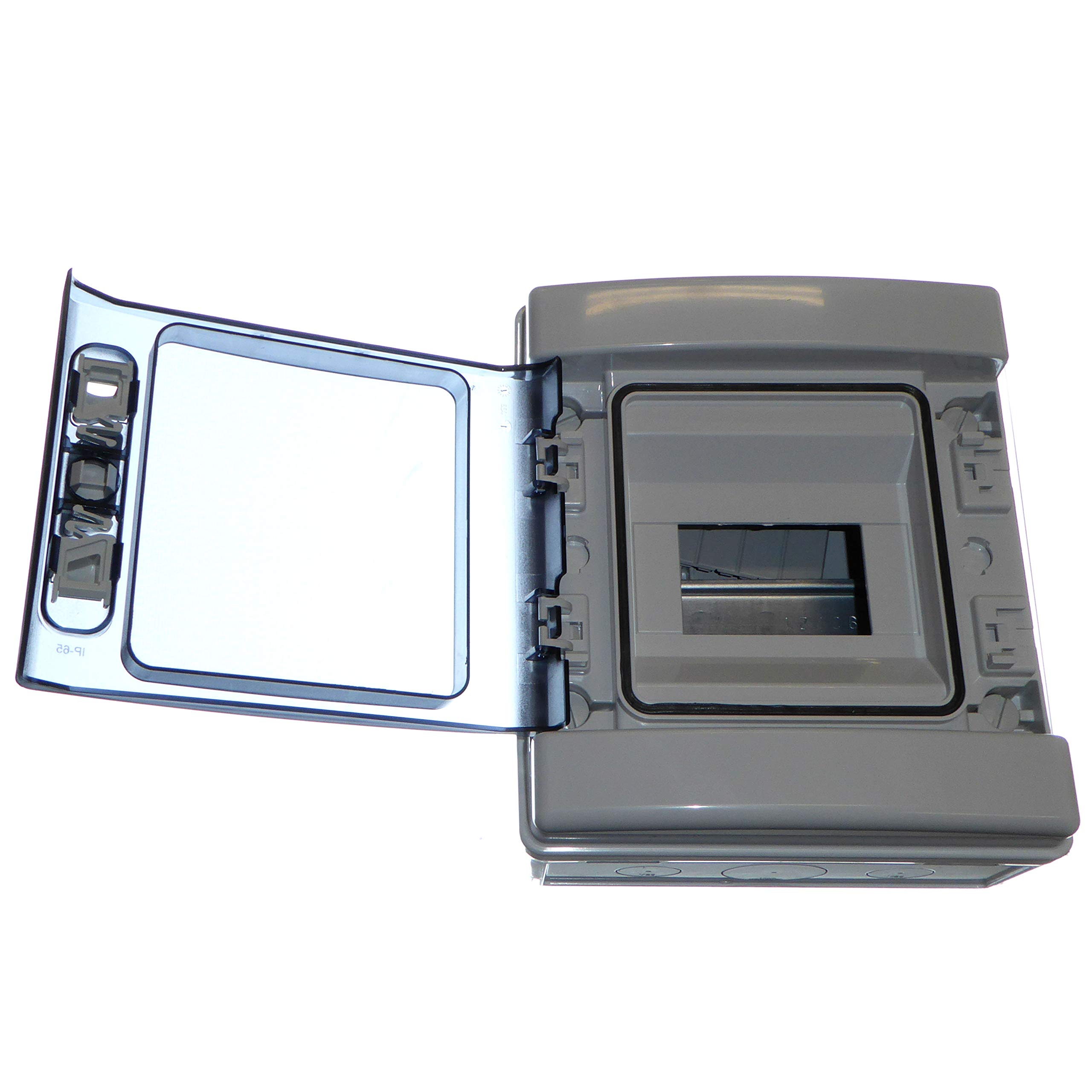 Buy 6 Module IP65 DIN Rail Enclosure - Empty Consumer Unit Distribution ...