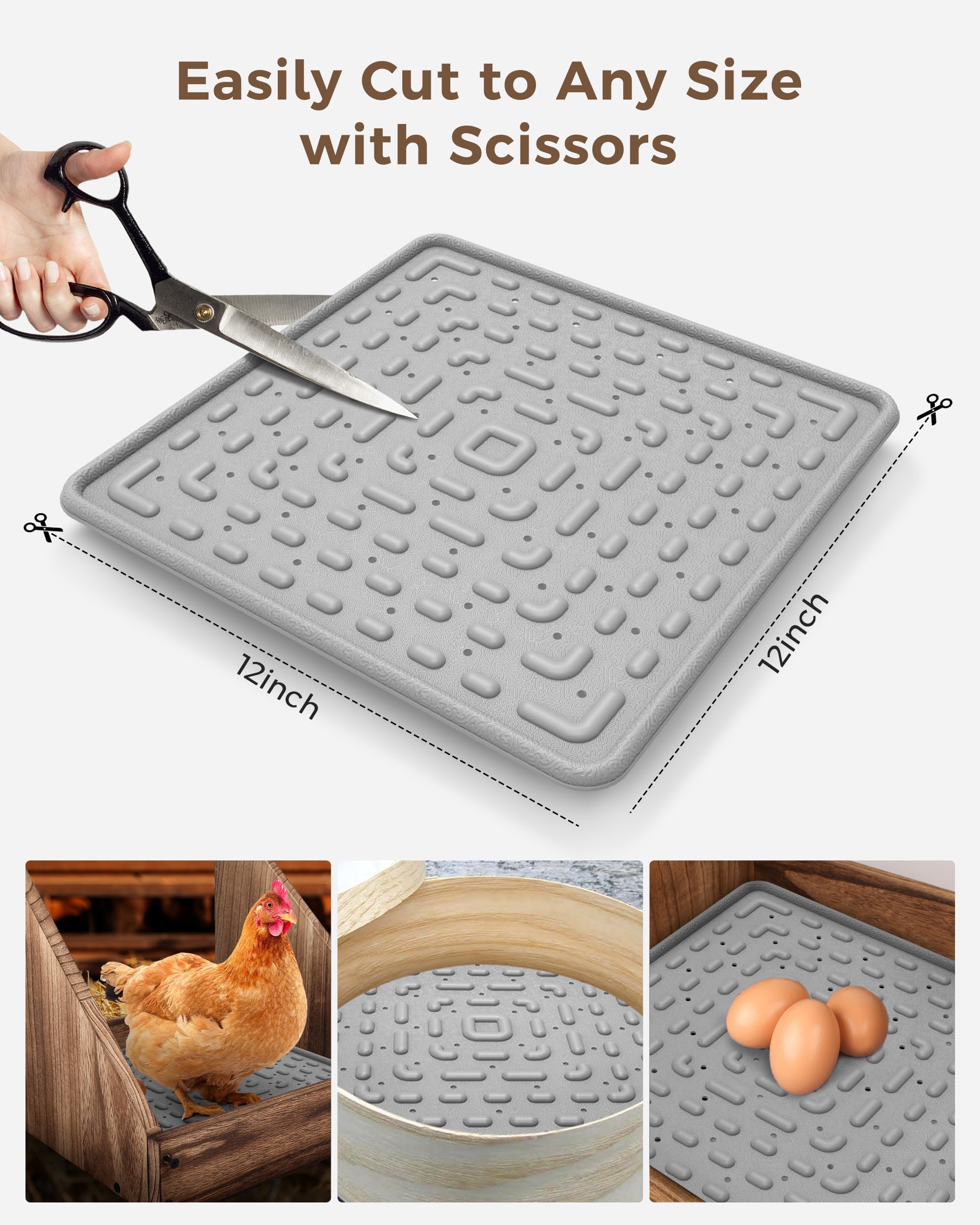 Chicken Coops Crowye 30 Pcs Nesting Pads For Chicken Chickens Nesting ...