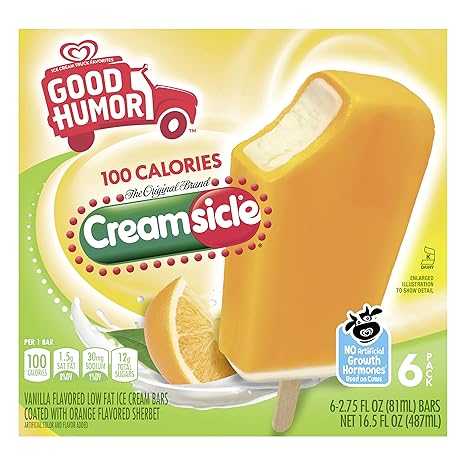 Amazon.com: Good Humor Ice Cream Bars For a Delicious Frozen Dessert ...