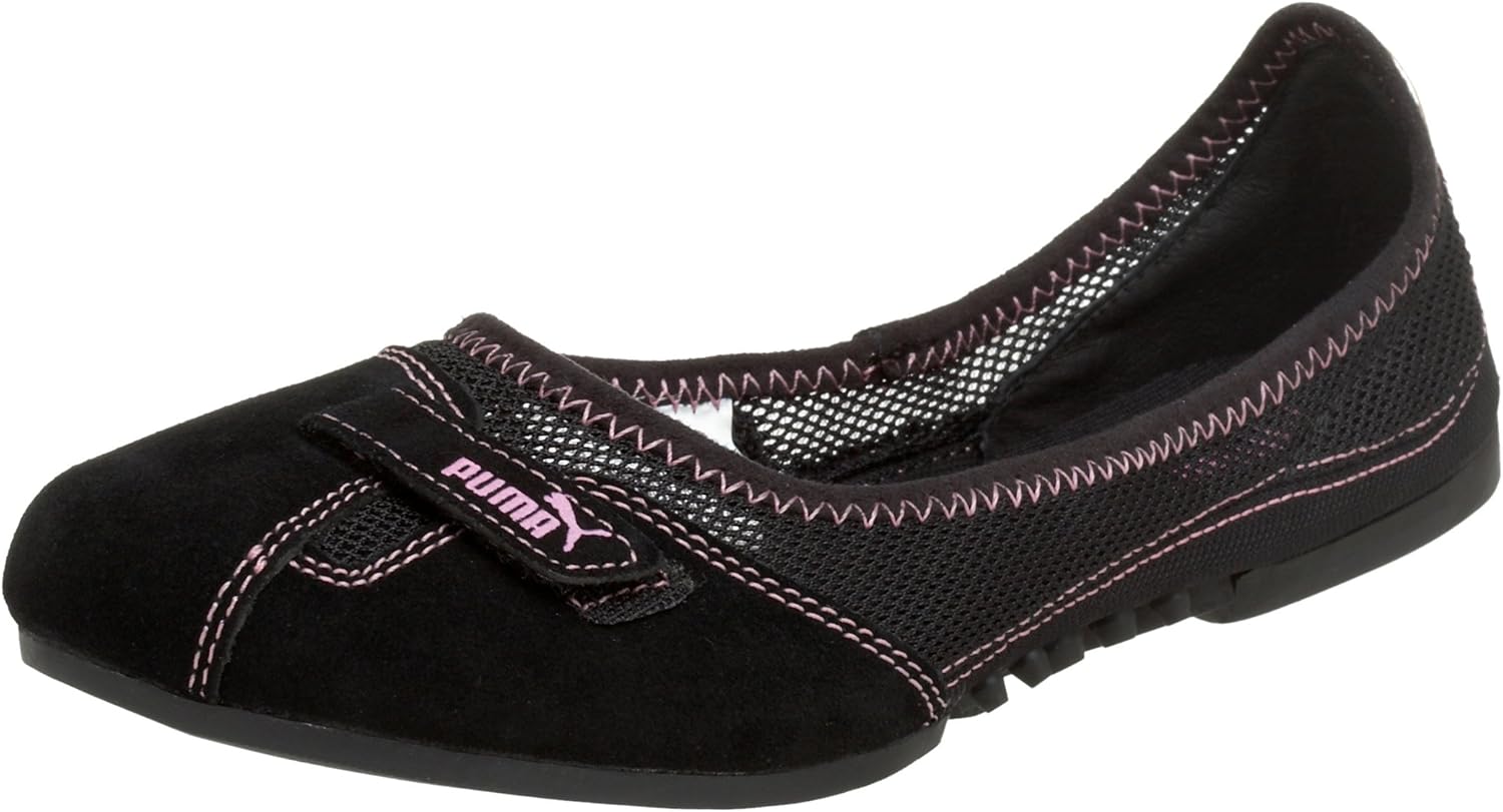 Amazon.com | PUMA Women's Sabadella Sneaker,Black/Fluo Pink,5.5 B ...
