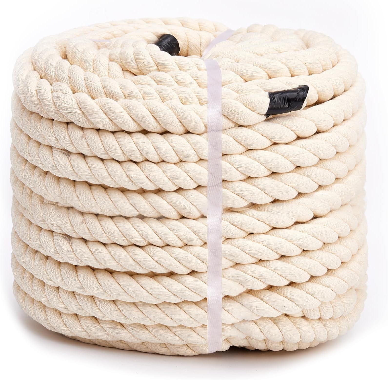 Amazon.com: LEXININ 65 Feet x 1 Inch Macrame Cotton Rope, 25mm Beige ...