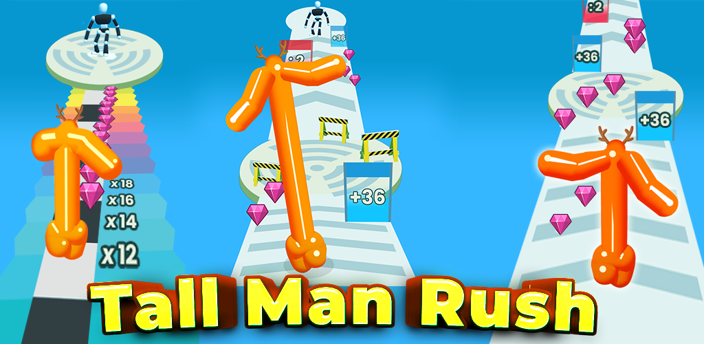 Tall and Thick - 3D Bubble Man Run Games Free:Amazon.co.uk:Appstore for ...