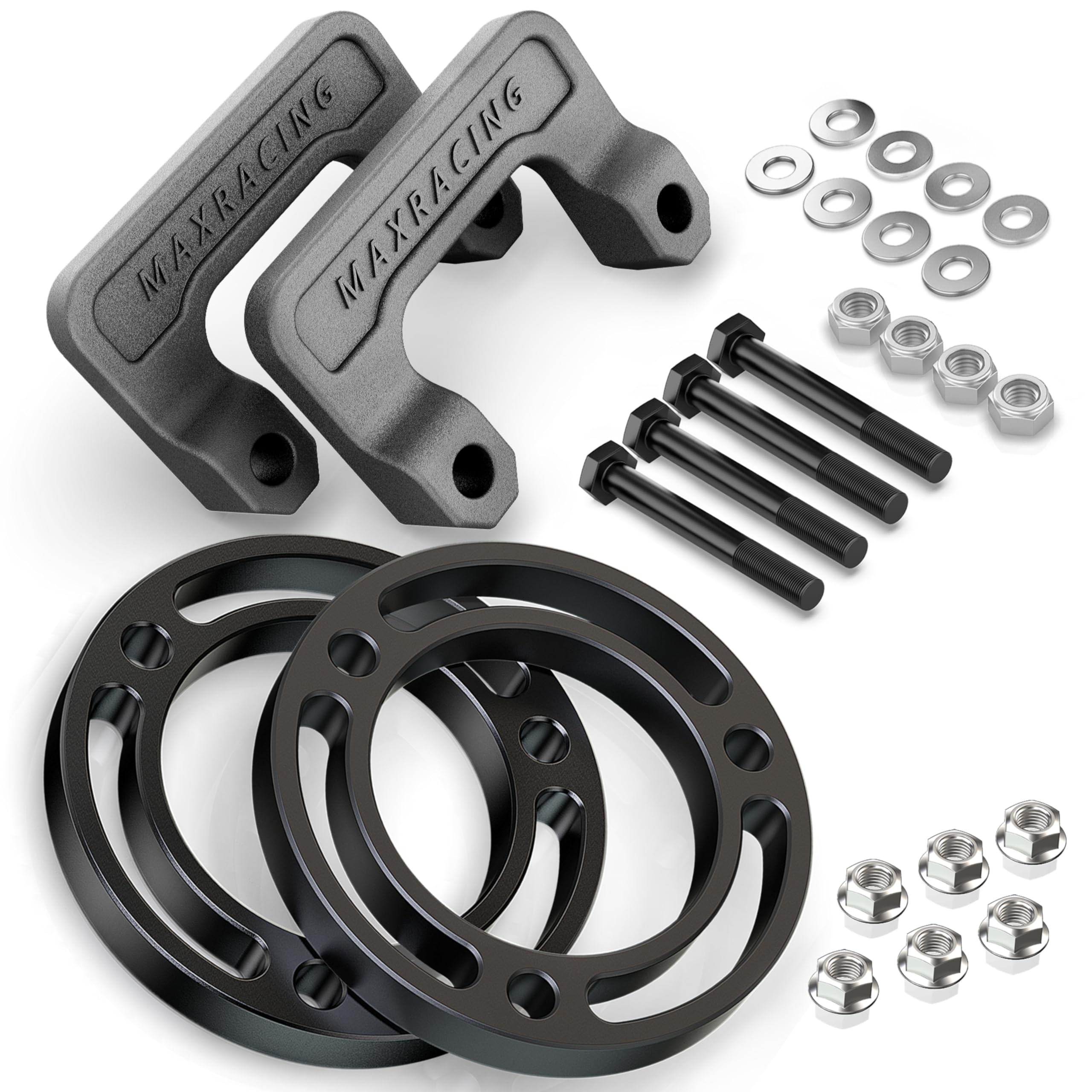 Snapklik.com : Maxracing 3.5" Front Leveling Kit Upper+Lower Strut Lift ...