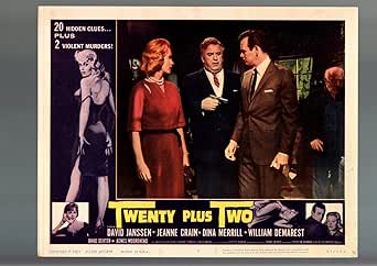 Amazon.com: MOVIE POSTER: TWENTY PLUS TWO-1961-LOBBY CARD-FILM NOIR ...