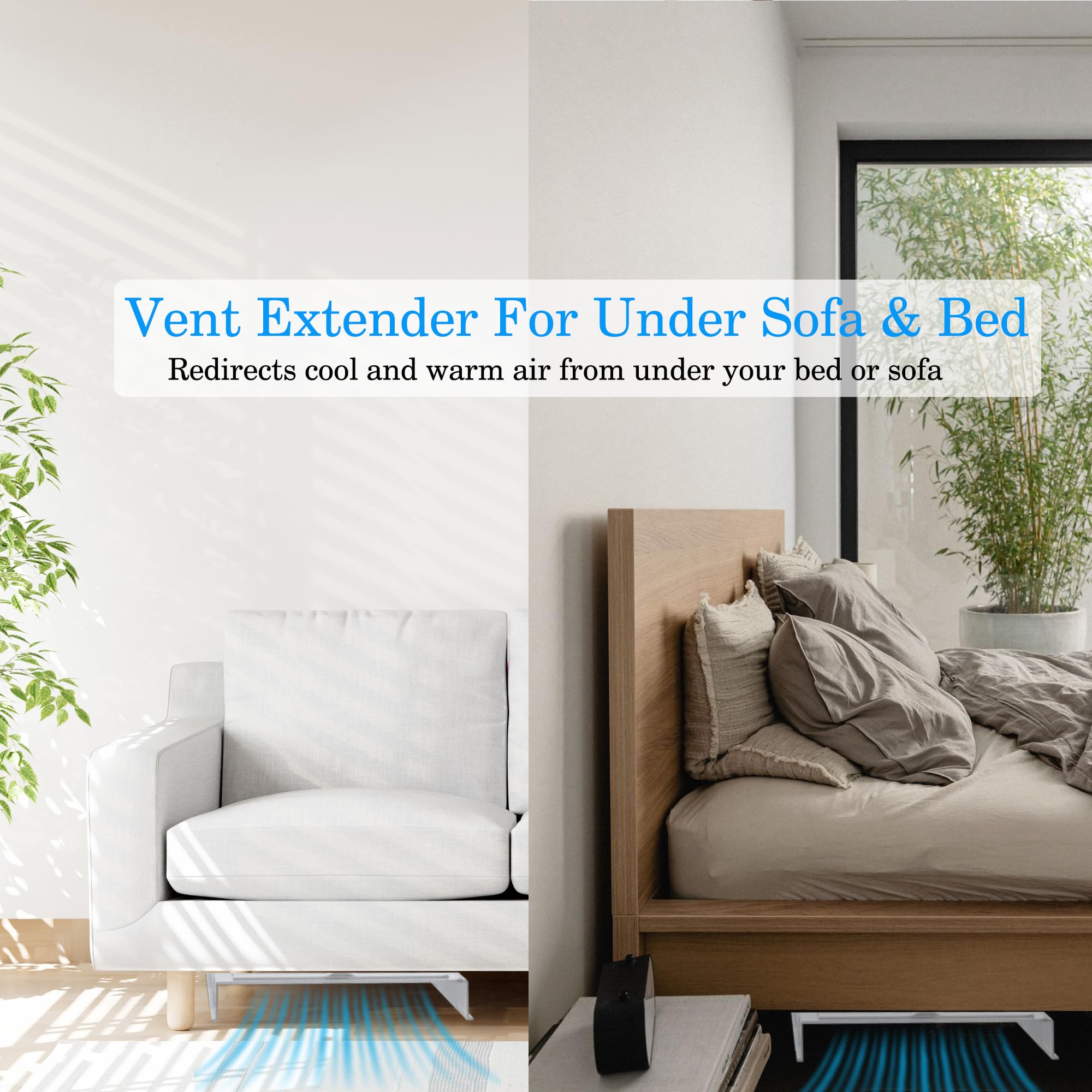 Snapklik.com : Air Vent Extender For Under Furniture Floor Vent ...