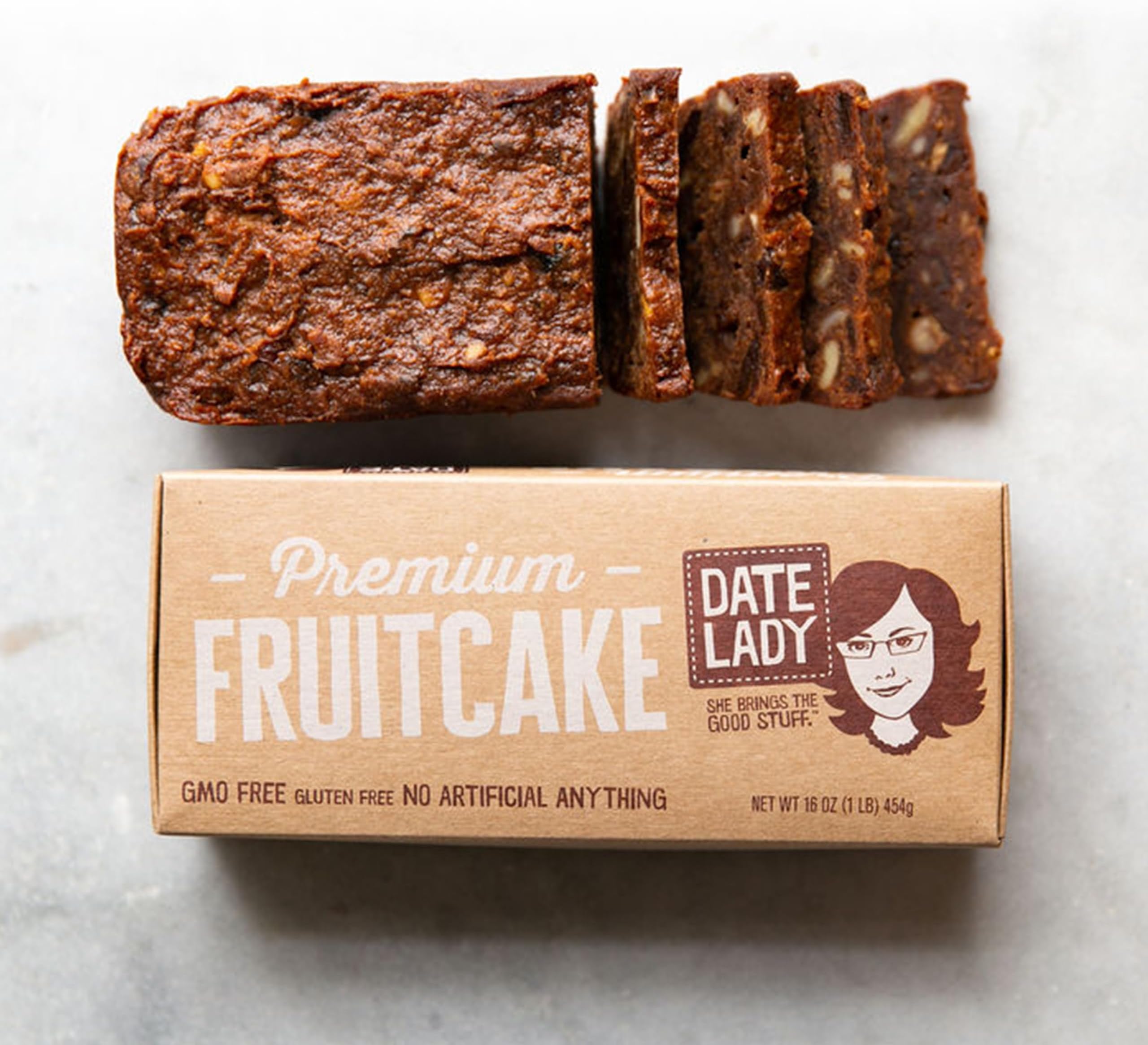 Amazon.com: Date Lady Fruitcake | Gluten Free | No Corn Syrup or ...