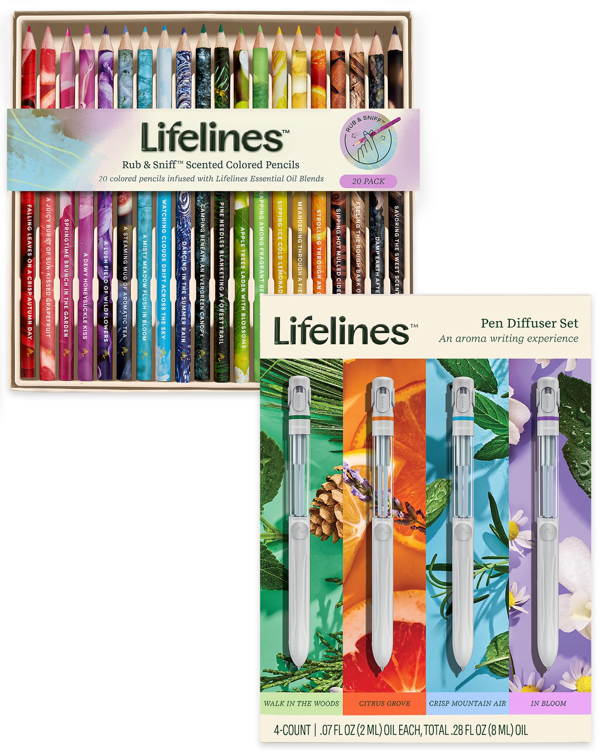 Snapklik.com : Lifelines Deluxe Writing Bundle, 20 Scented Colored ...