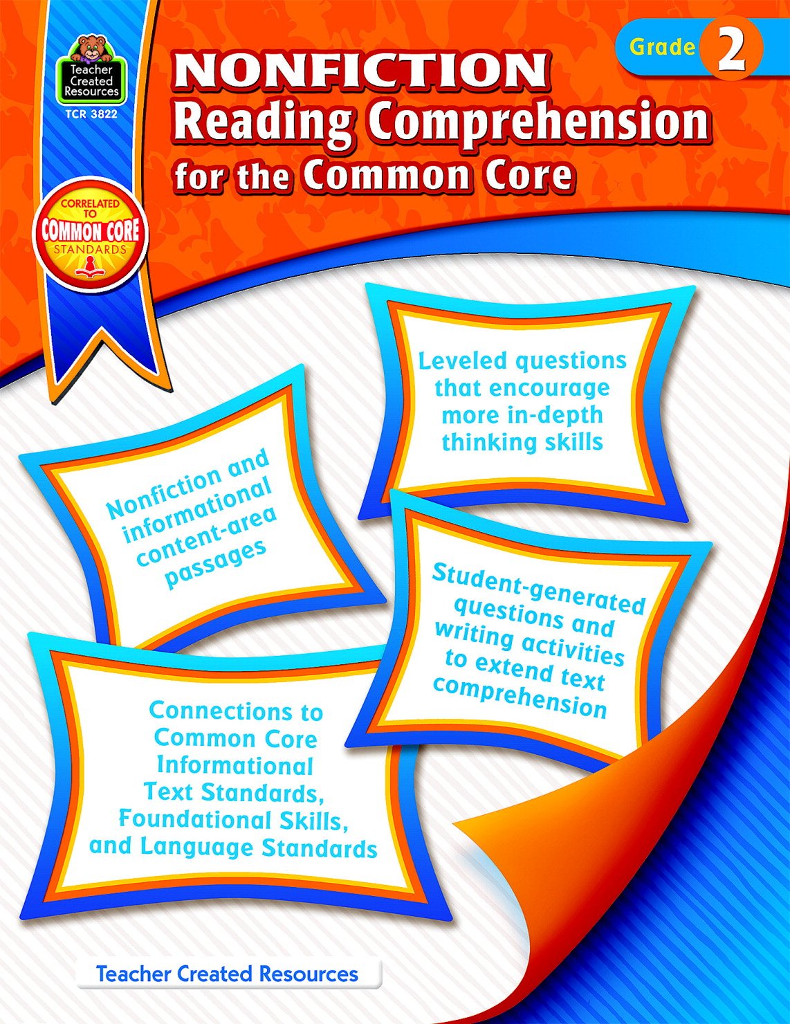 Amazon.com: Teacher Created Resources Nonfiction Reading Comprehension ...
