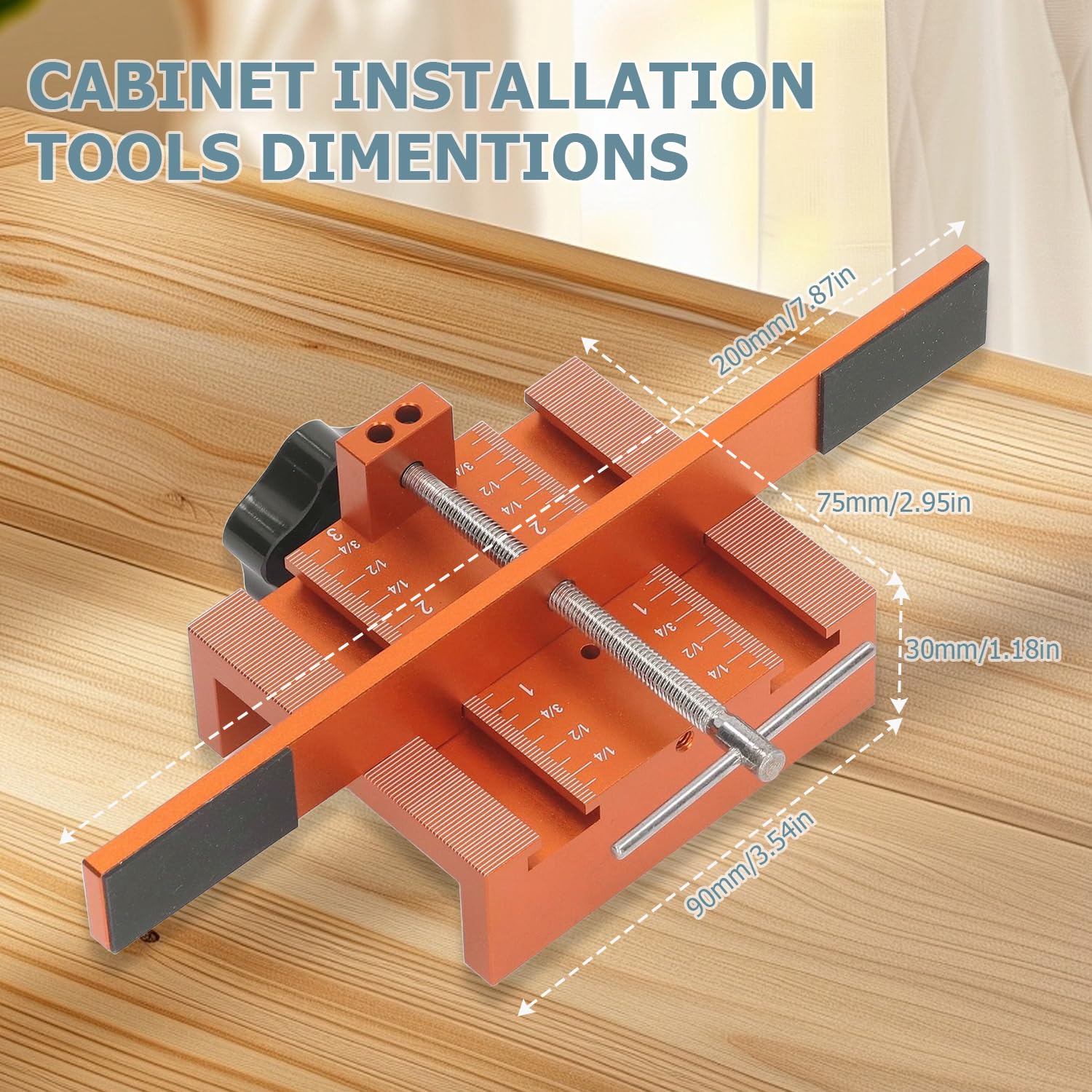 Snapklik.com : Cabinet Door Mounting Jig Cabinet Door Jig Cabinet ...