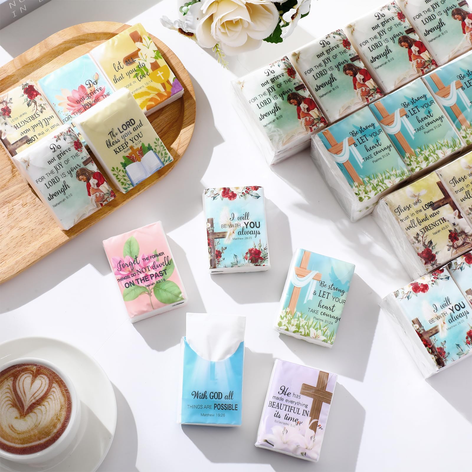 Snapklik.com : Colarr 100 Pack Christian And Appreciation Pocket ...