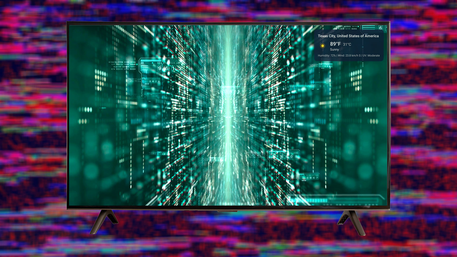 Matrix Code Rain Video Screensavers for Focus & Study with Live Clock ...