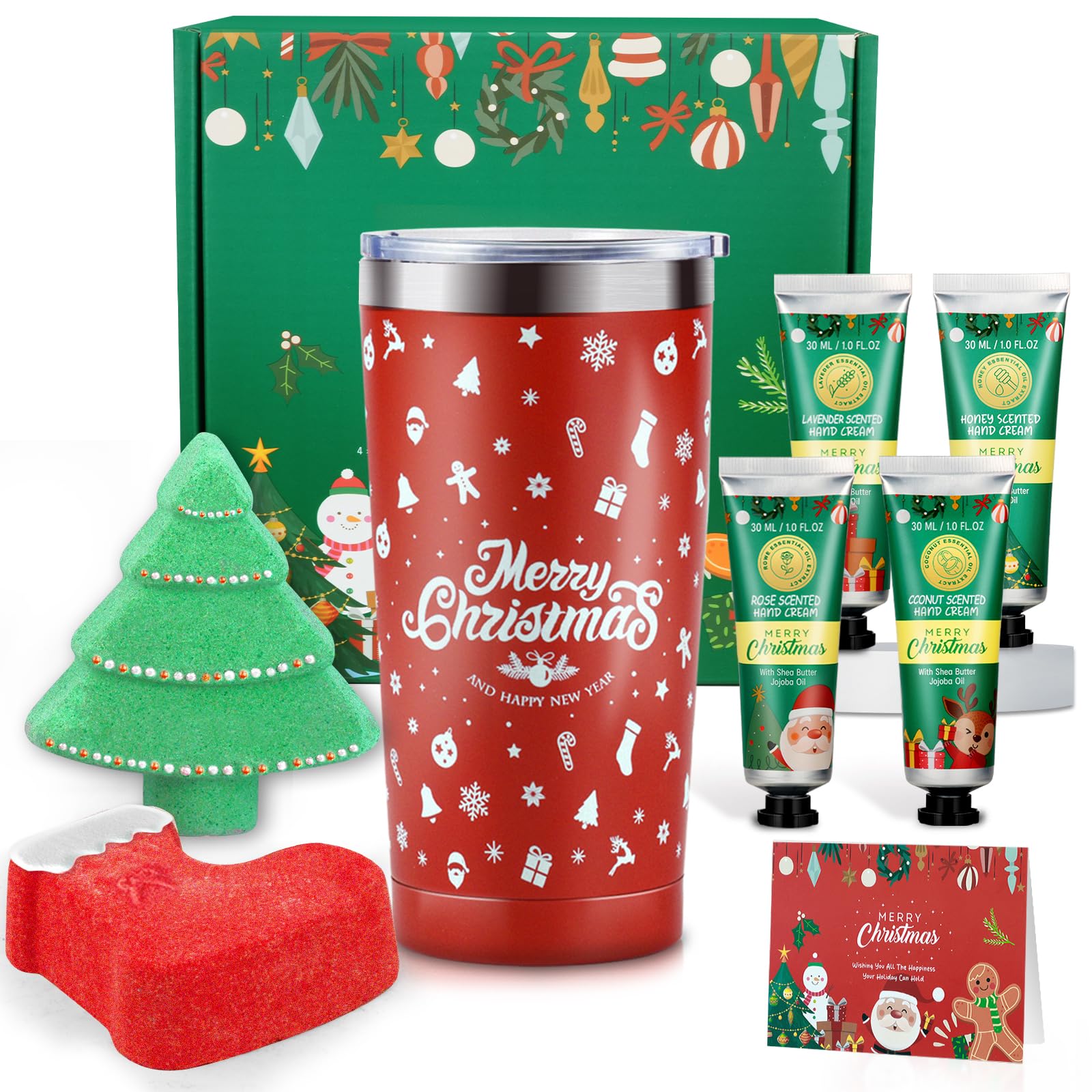 Amazon.com : Gifts Set for Women - Christmas Basket Gift Set, Ideas ...