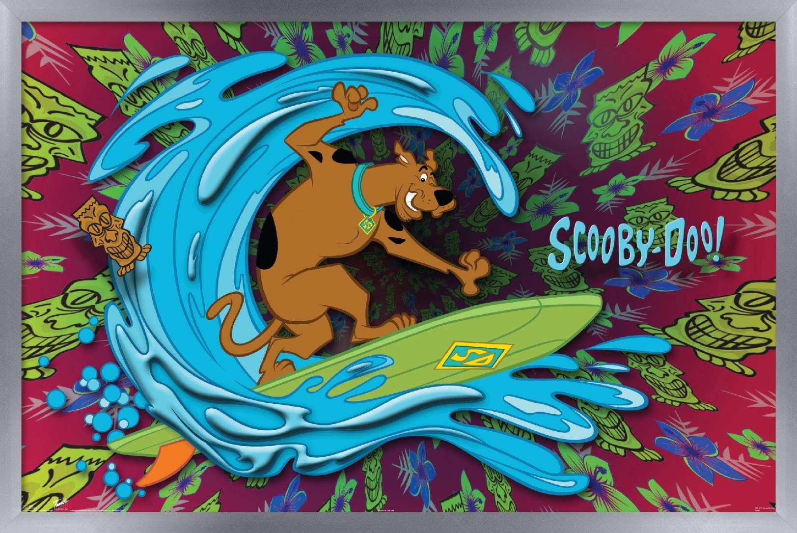 Amazon.com: Trends International Scooby-Doo - Surf Wall Poster, 22.375 ...