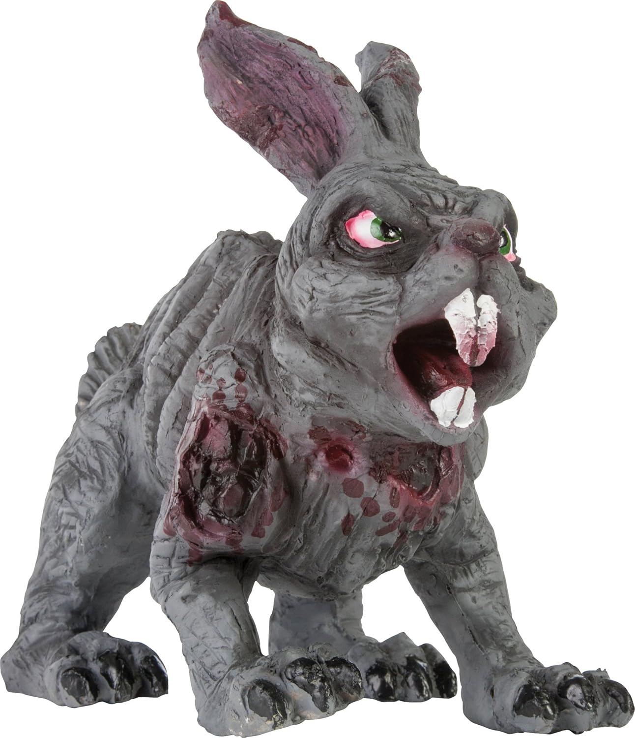 Amazon.com: Morbid Enterprises Zombie Rabbit, Grey/White/Red, One Size ...