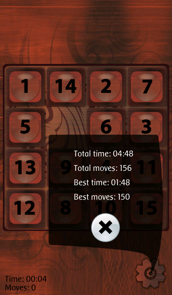 15 Square Slider Puzzle (Kindle Fire Edition) - App on Amazon Appstore