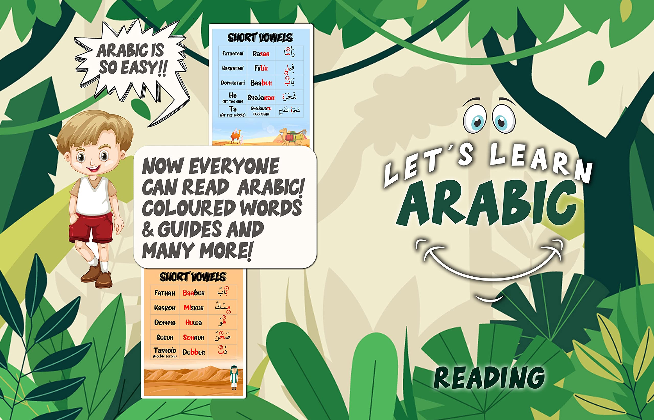 Buy LET’S LEARN ARABIC : Reading: Learn Reading In Arabic For Kids From ...
