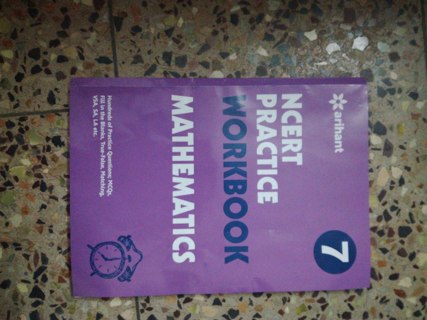 WORKBOOK MATH CBSE- CLASS 7TH (Old Edition) : Experts Compilation ...