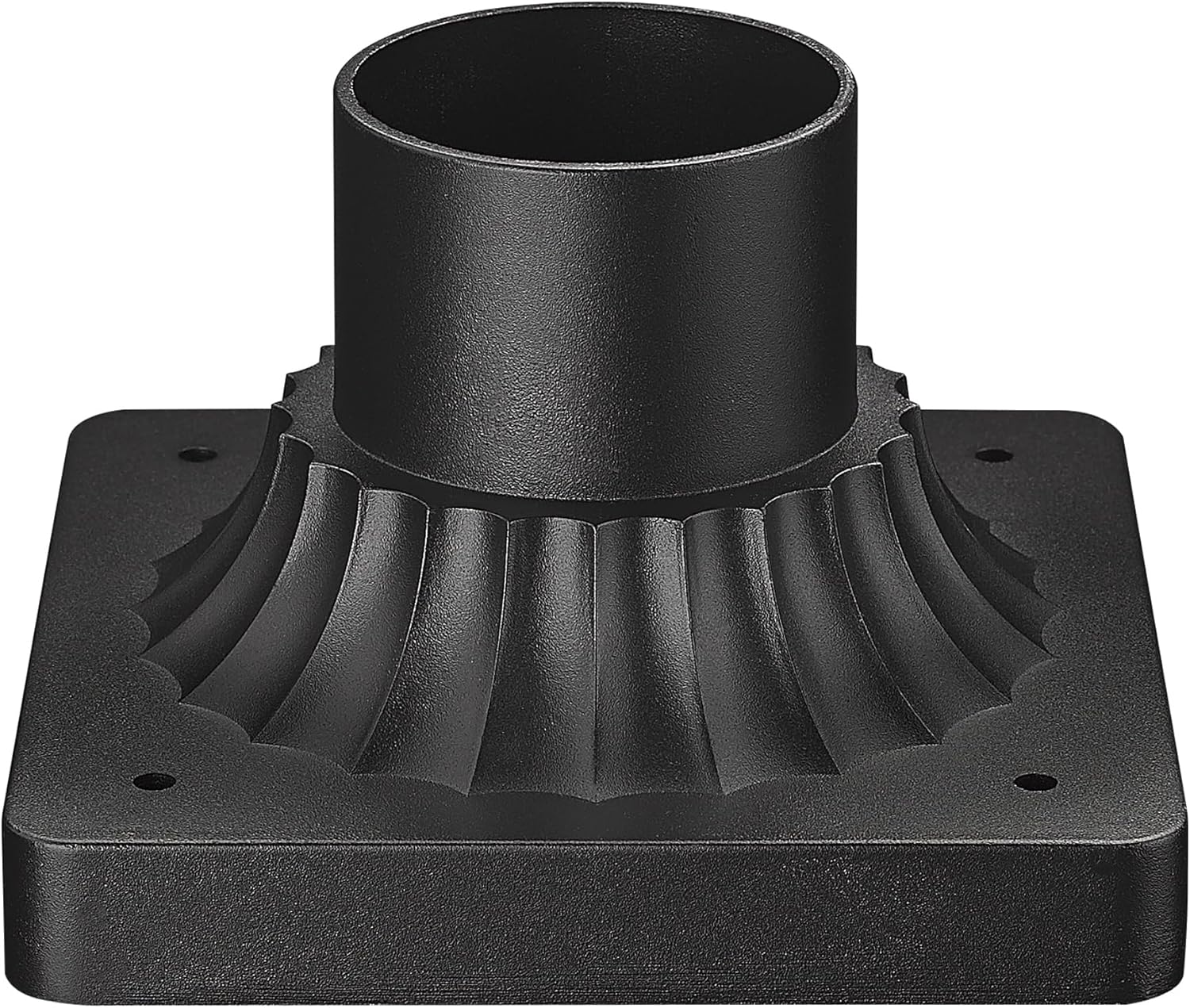 zeyu Pier Mounting Base, 3'' Diameter Fitter Post Light Adapter for ...