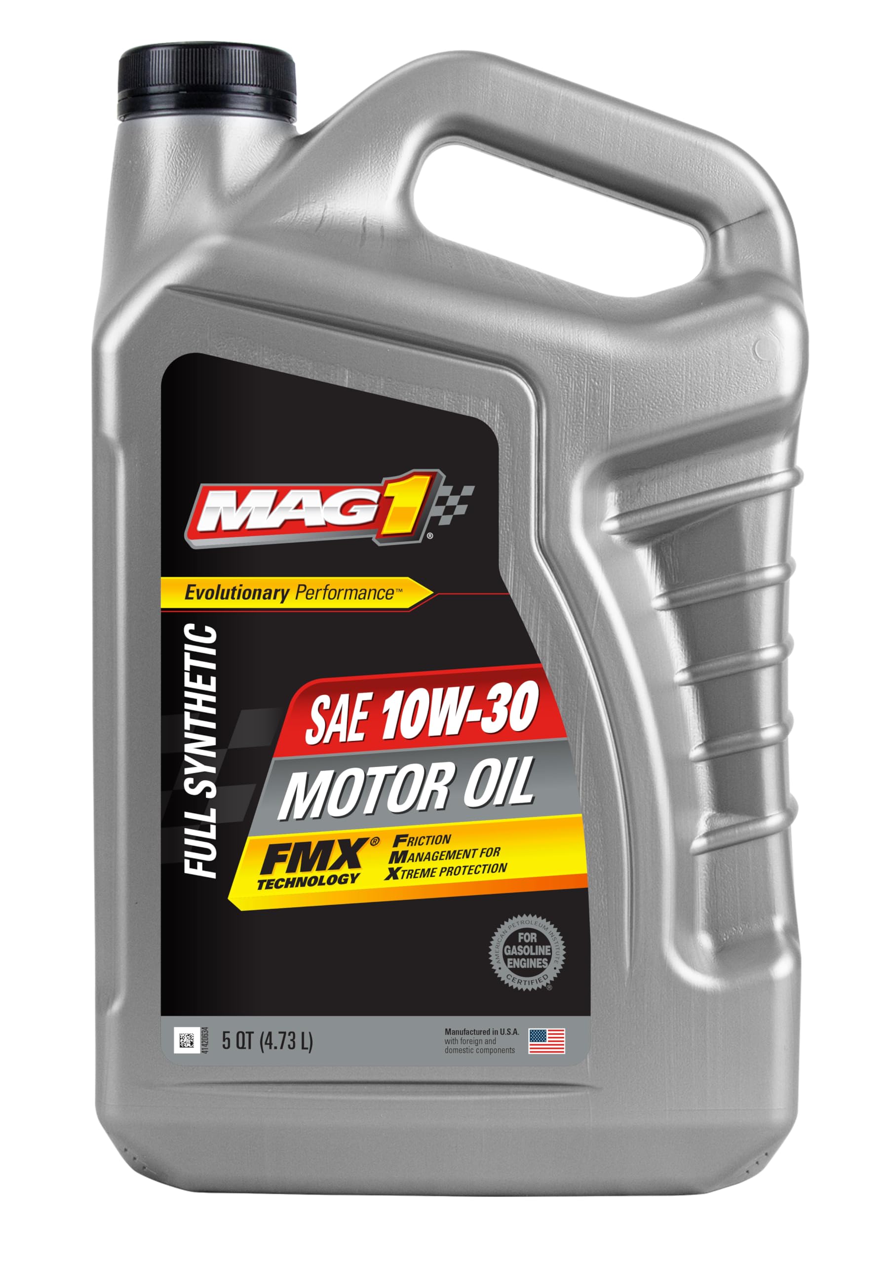 Amazon.com: Mag 1 64194 Full Synthetic 10W-30 Motor Oil - 5 Quarts ...