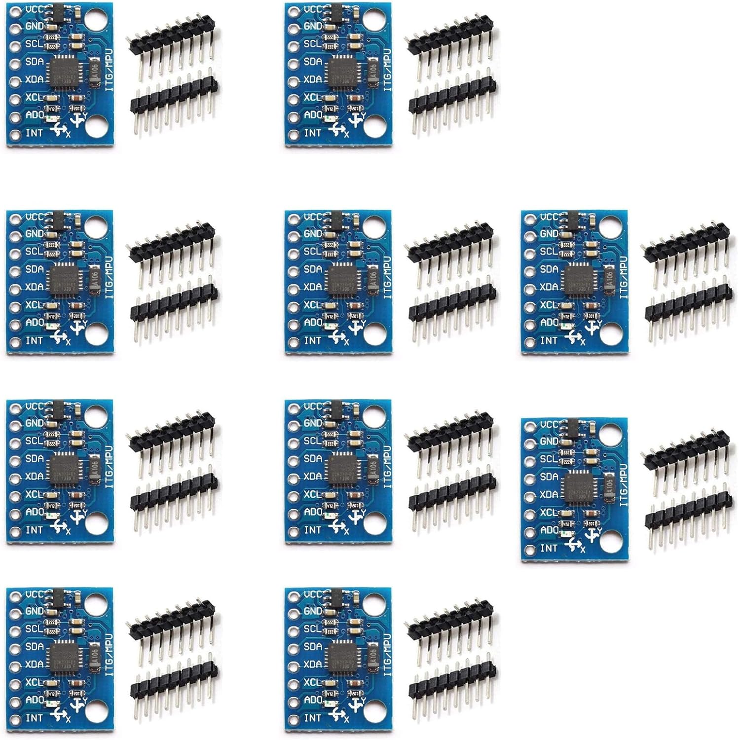 10 Pieces of GY-521 MPU-6050 MPU6050 3-Axis Nepal | Ubuy