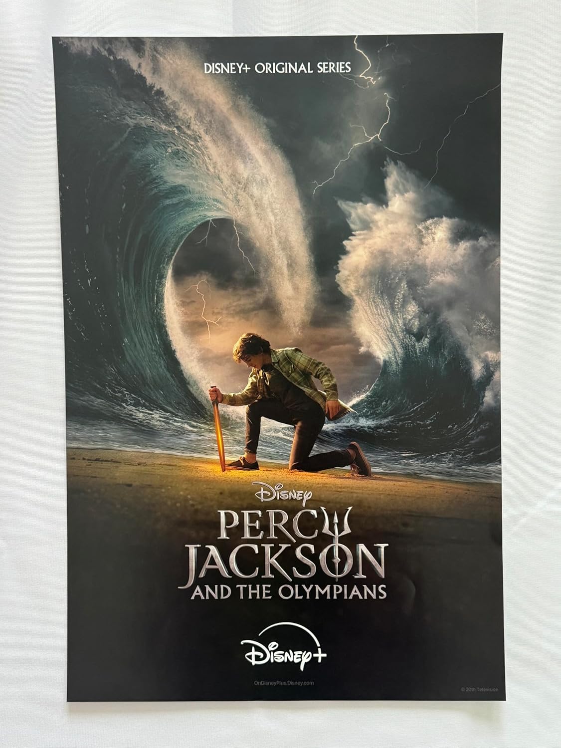 PERCY JACKSON AND THE OLYMPIANS 12"x18" Original Promo TV Poster SDCC ...