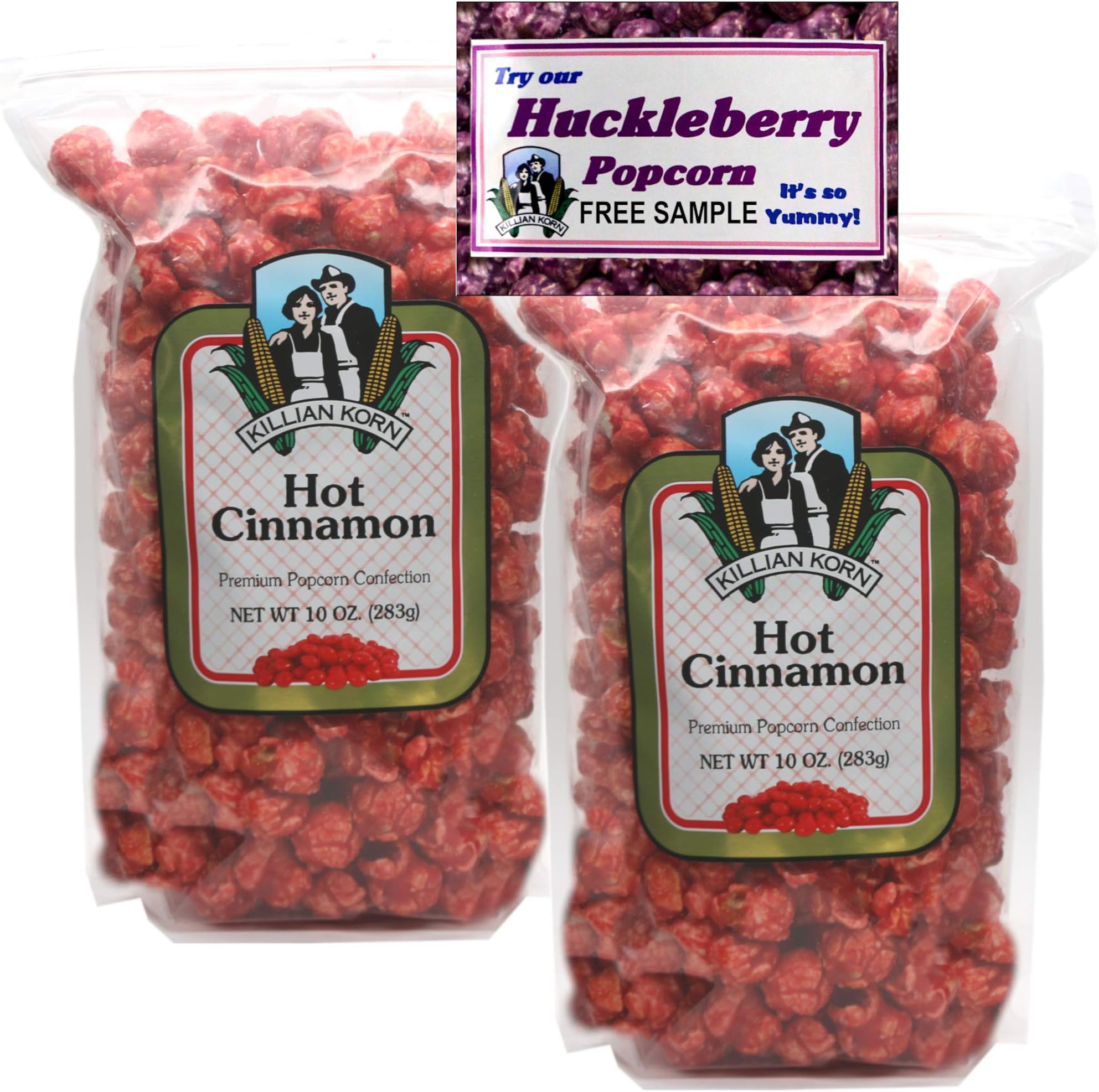 Amazon.com: Cinnamon Popcorn | HR Poppin' Snacks - Made in USA - Made ...